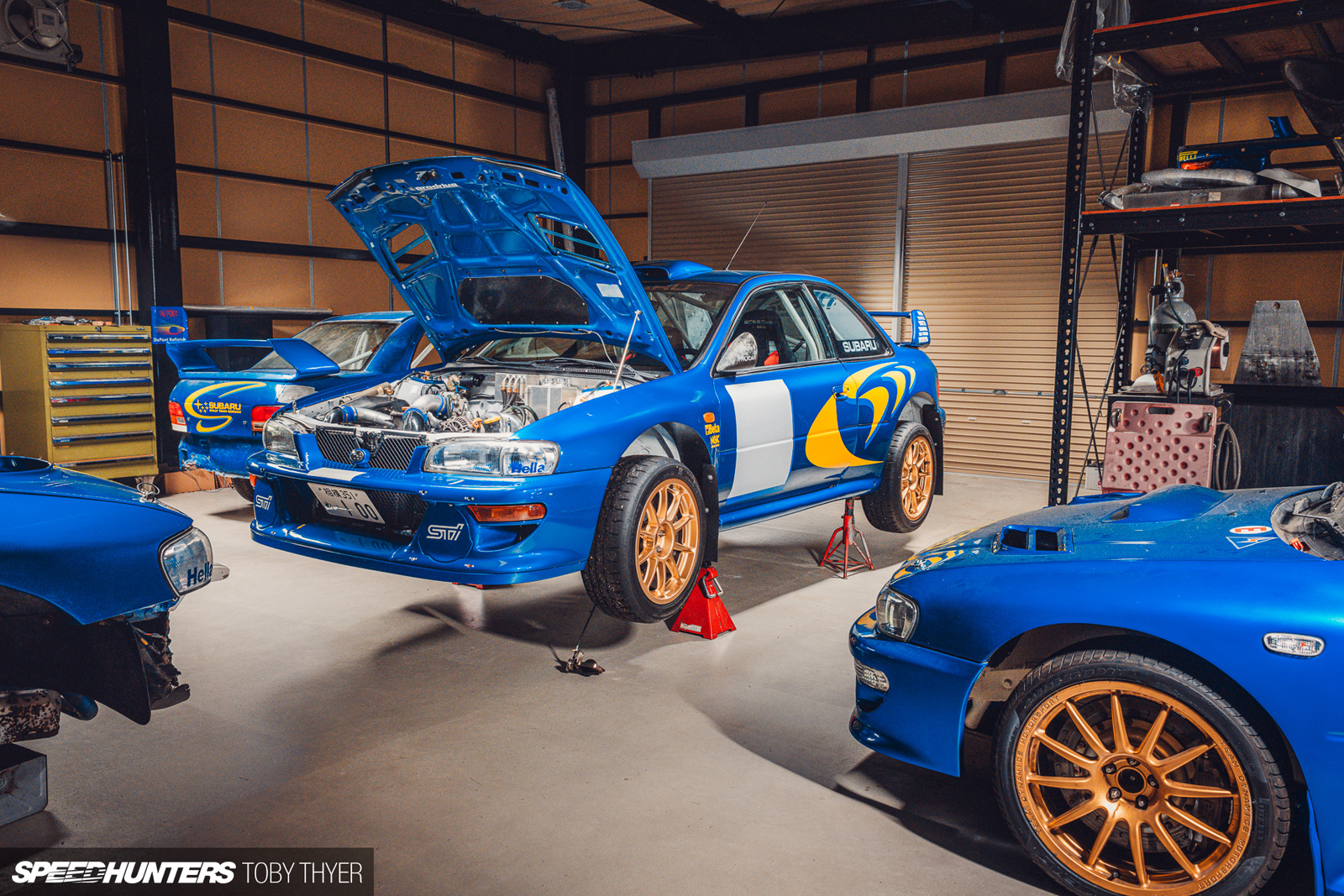The Workshop Keeping Subaru WRC Cars On Japanese (Public) Roads ...
